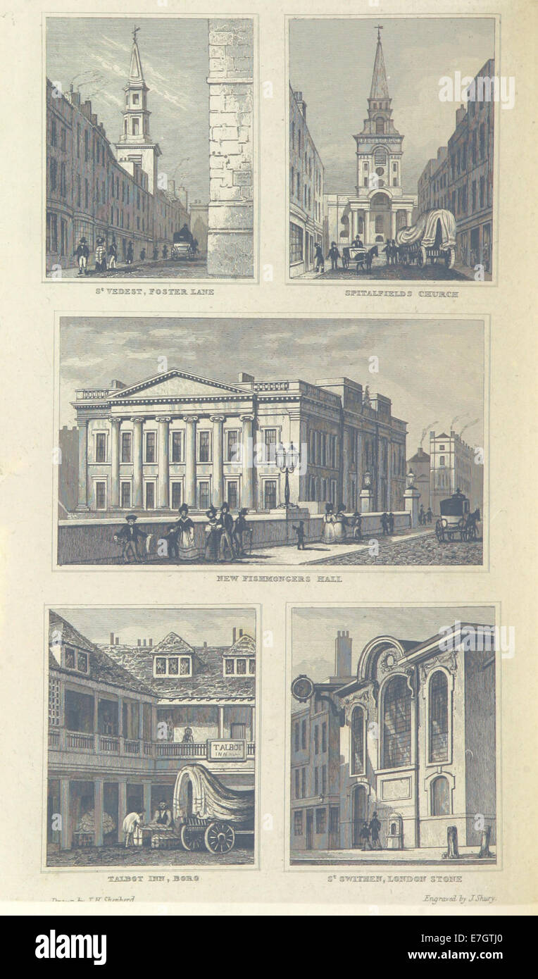 Une image tirée de « National History and Views of London and its ...