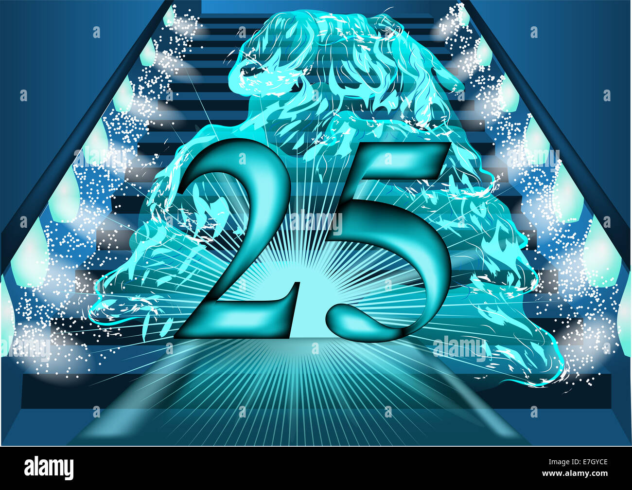 Anniversaire de 25 ans Banque de photographies et d’images à haute ...