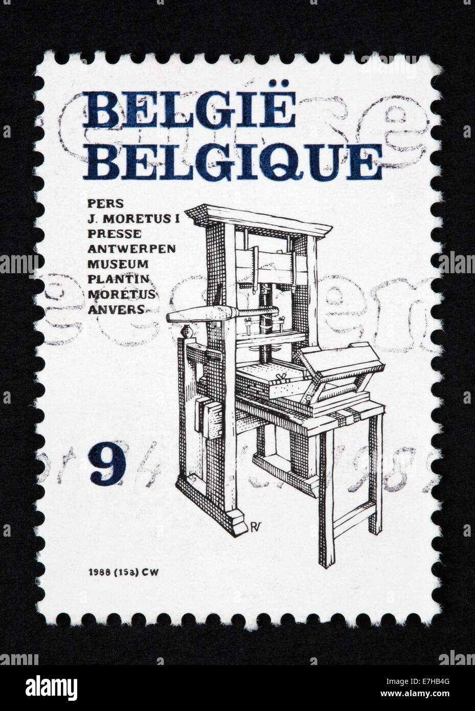 Timbre poste belgique timbres belges collecte collection passe temps ...