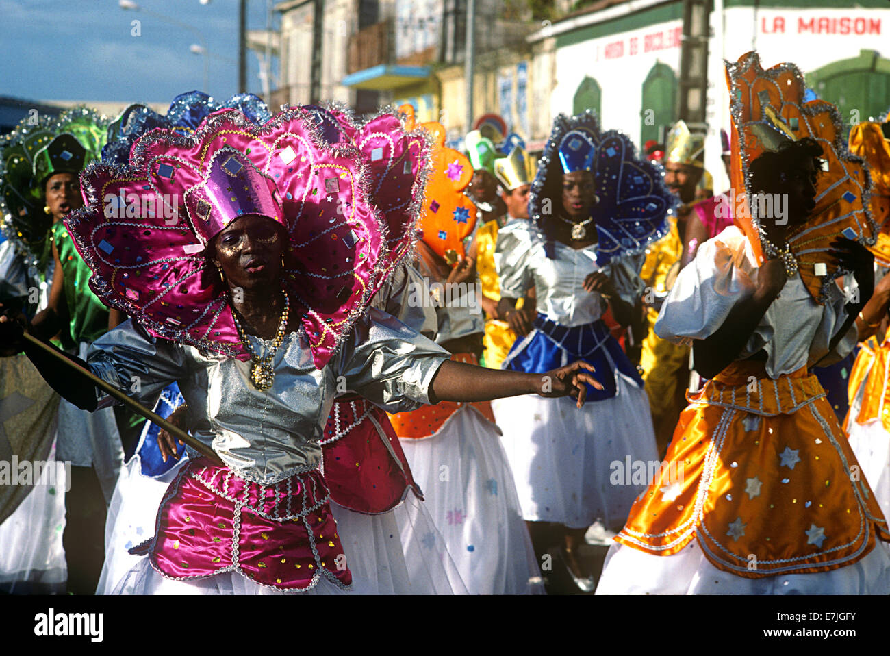 Carnaval Mardi Gras, Pointe-a-Pitre, Guadeloupe, French West Indies ...