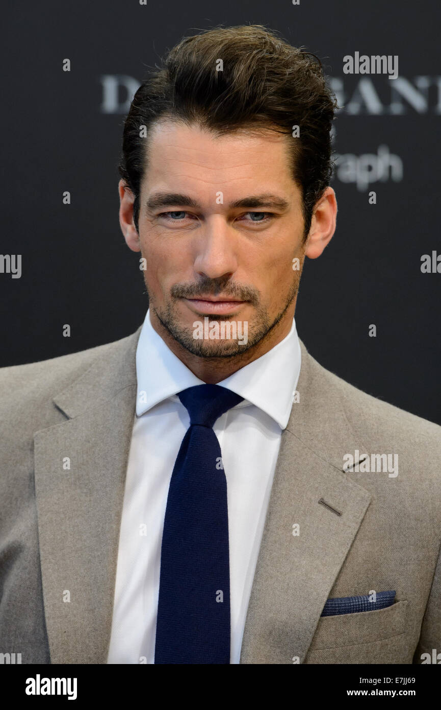 David Gandy lance sa nouvelle gamme de vêtements Photo Stock - Alamy