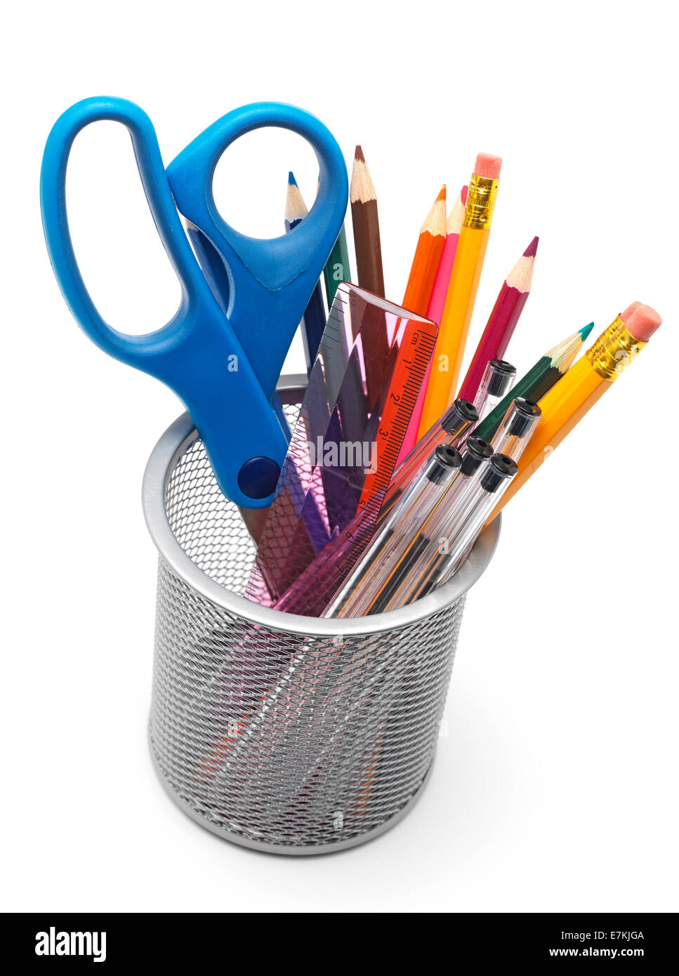 Pot de crayon Banque de photographies et d’images à haute résolution ...