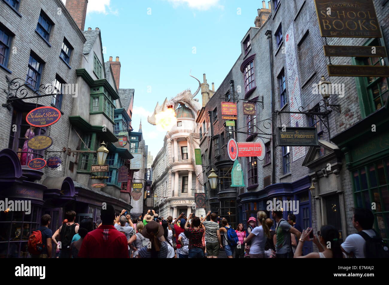 Le chemin de traverse au monde magique de Harry Potter l'expansion, à ...