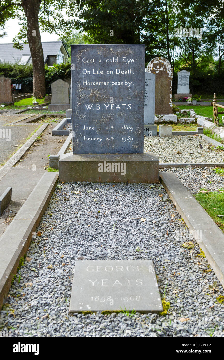 Tombe de wb yeats Banque de photographies et d’images à haute résolution - Alamy