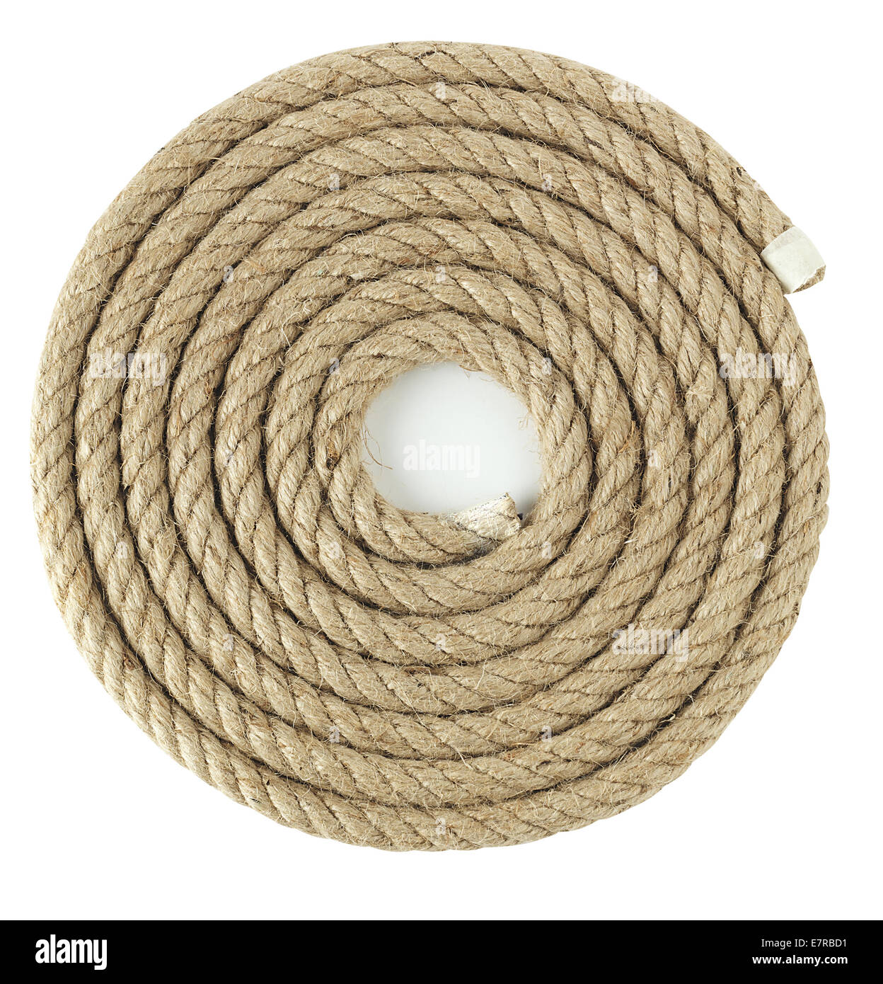 Chaloupe à corde Banque d'images détourées - Alamy