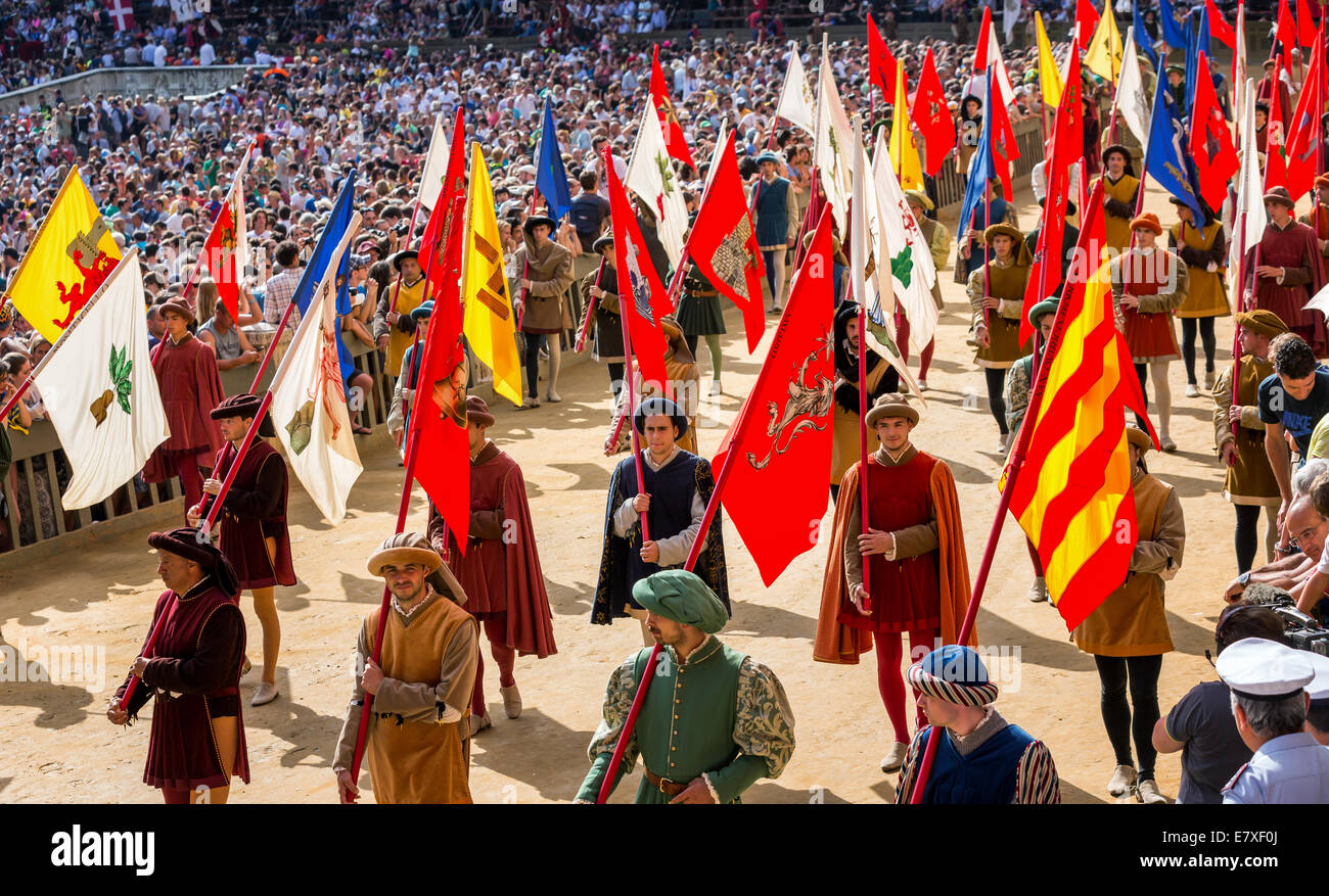 Historical parade palio siena siena Banque de photographies et d’images ...