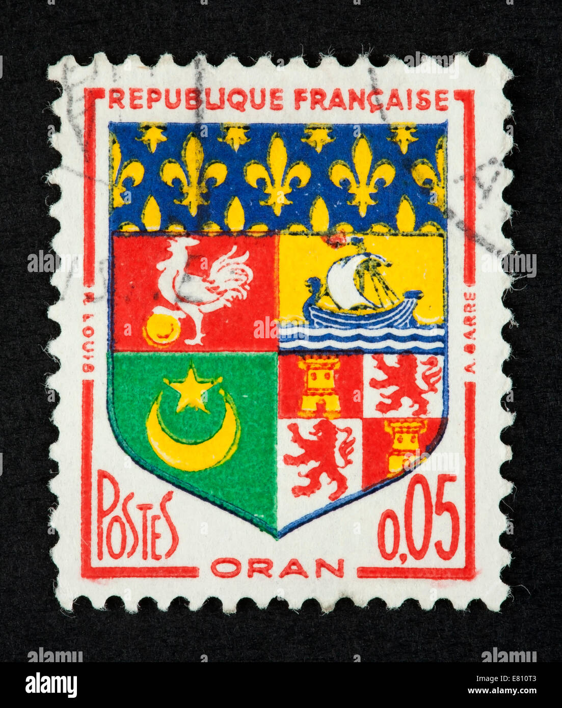 French postage stamp Banque de photographies et d’images à haute ...