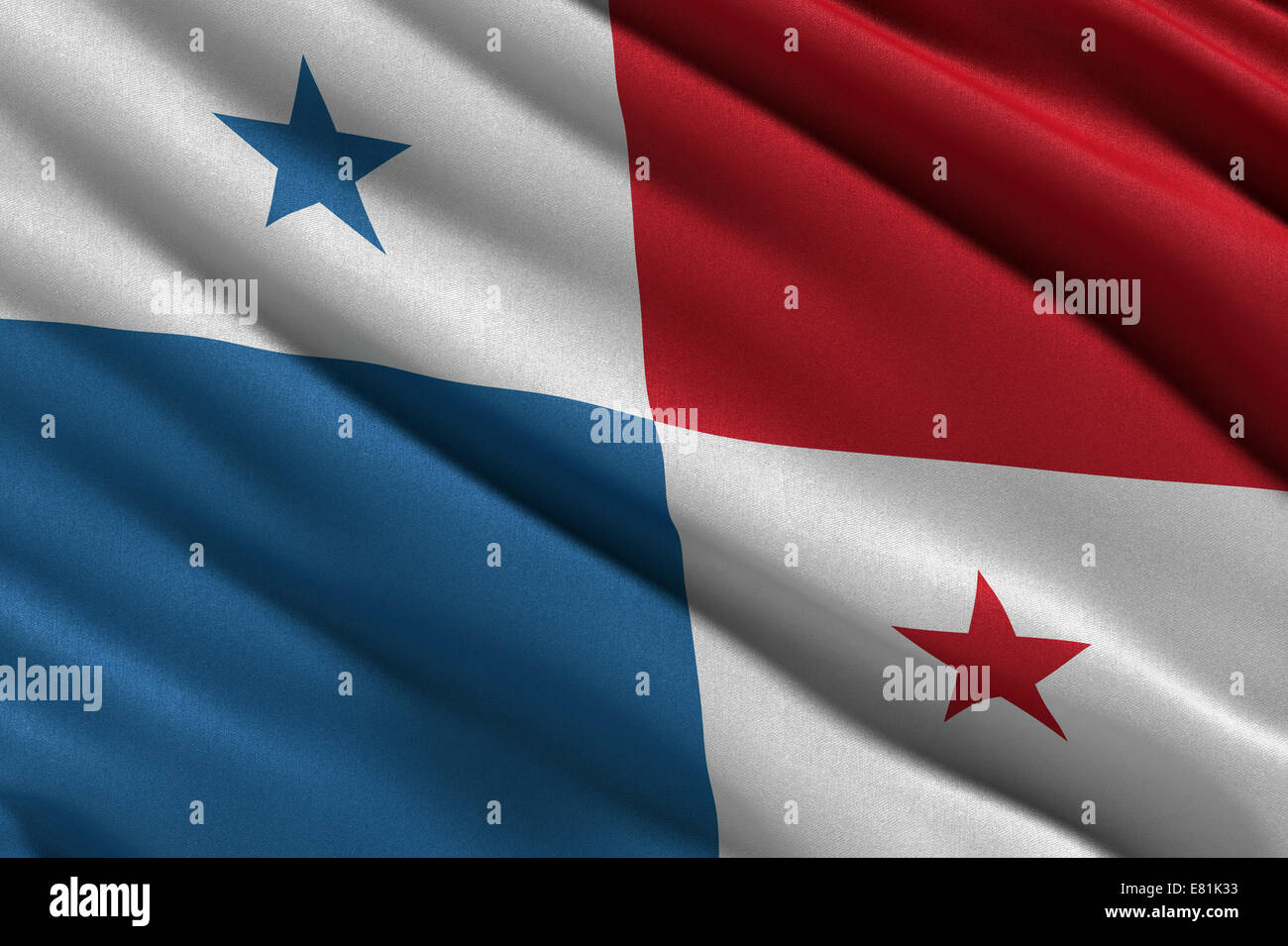 Drapeau du panama Banque de photographies et d’images à haute ...