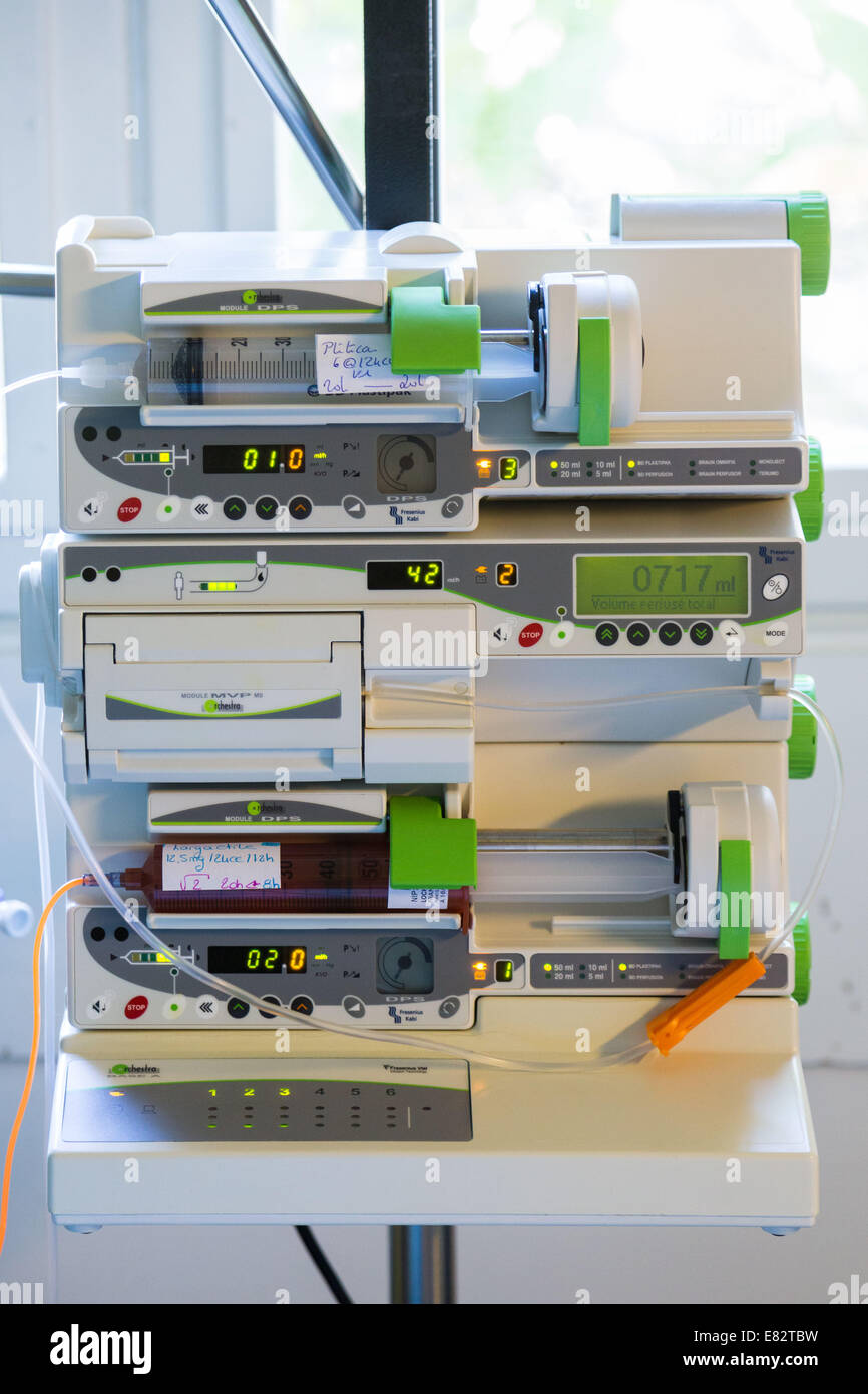 Autogreffe de moelle osseuse, Hôpital de La Pitié-Salpétrière, France ...