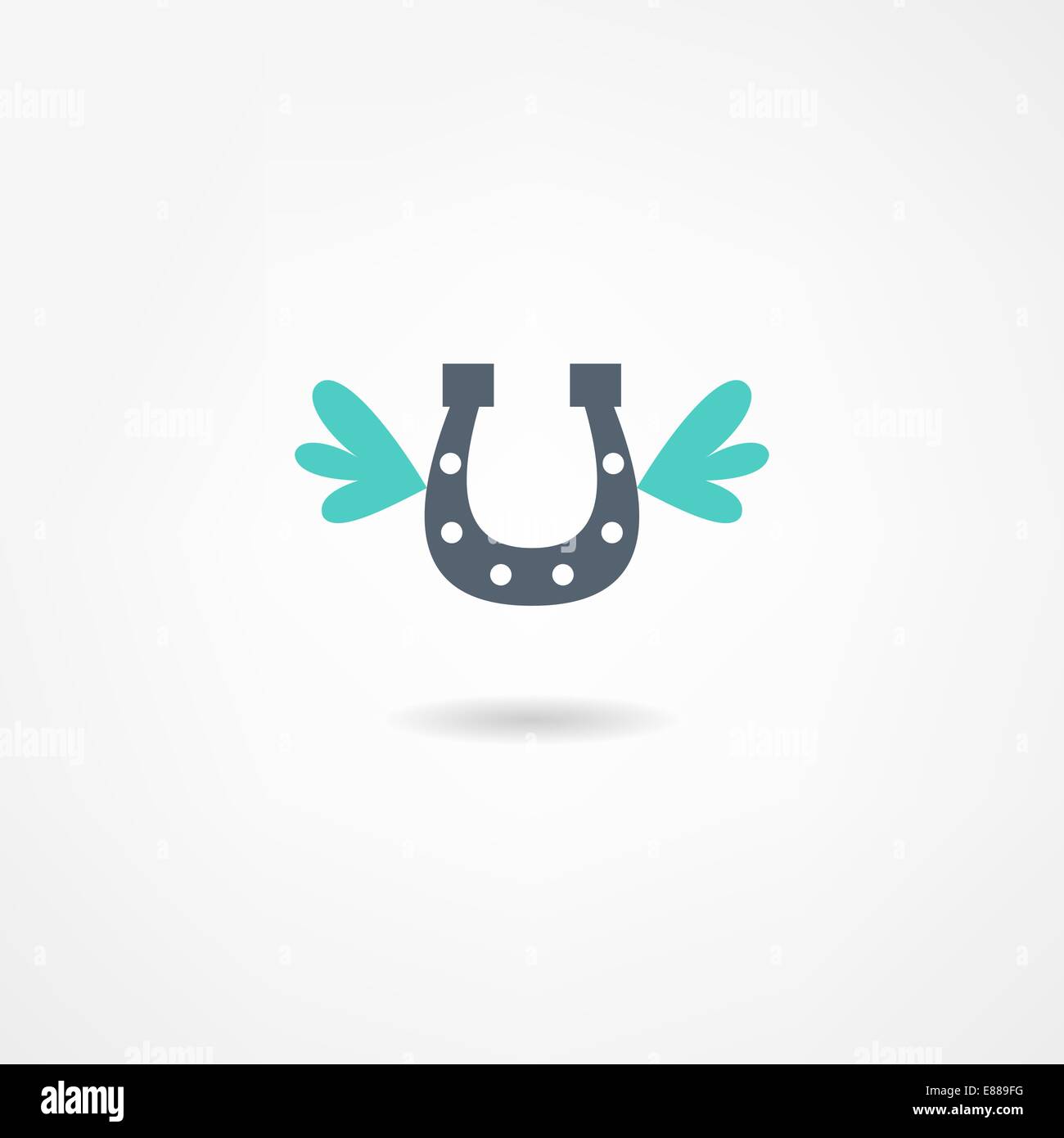 Courbe de fer à cheval Banque d'images vectorielles - Alamy