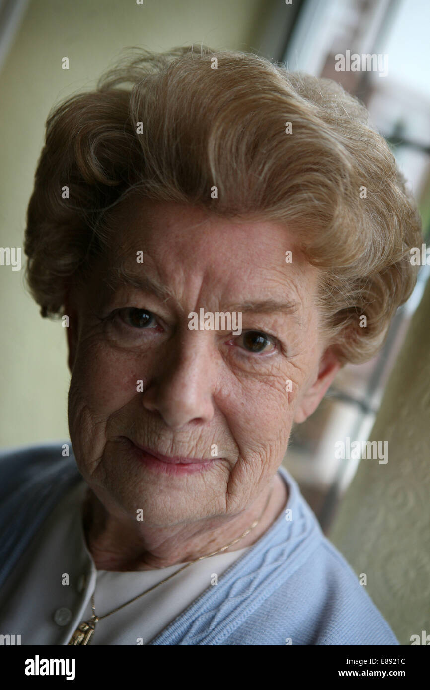 L'actrice Jean Alexander, qui a joué dans Hilda Ogden Coronation Street ...