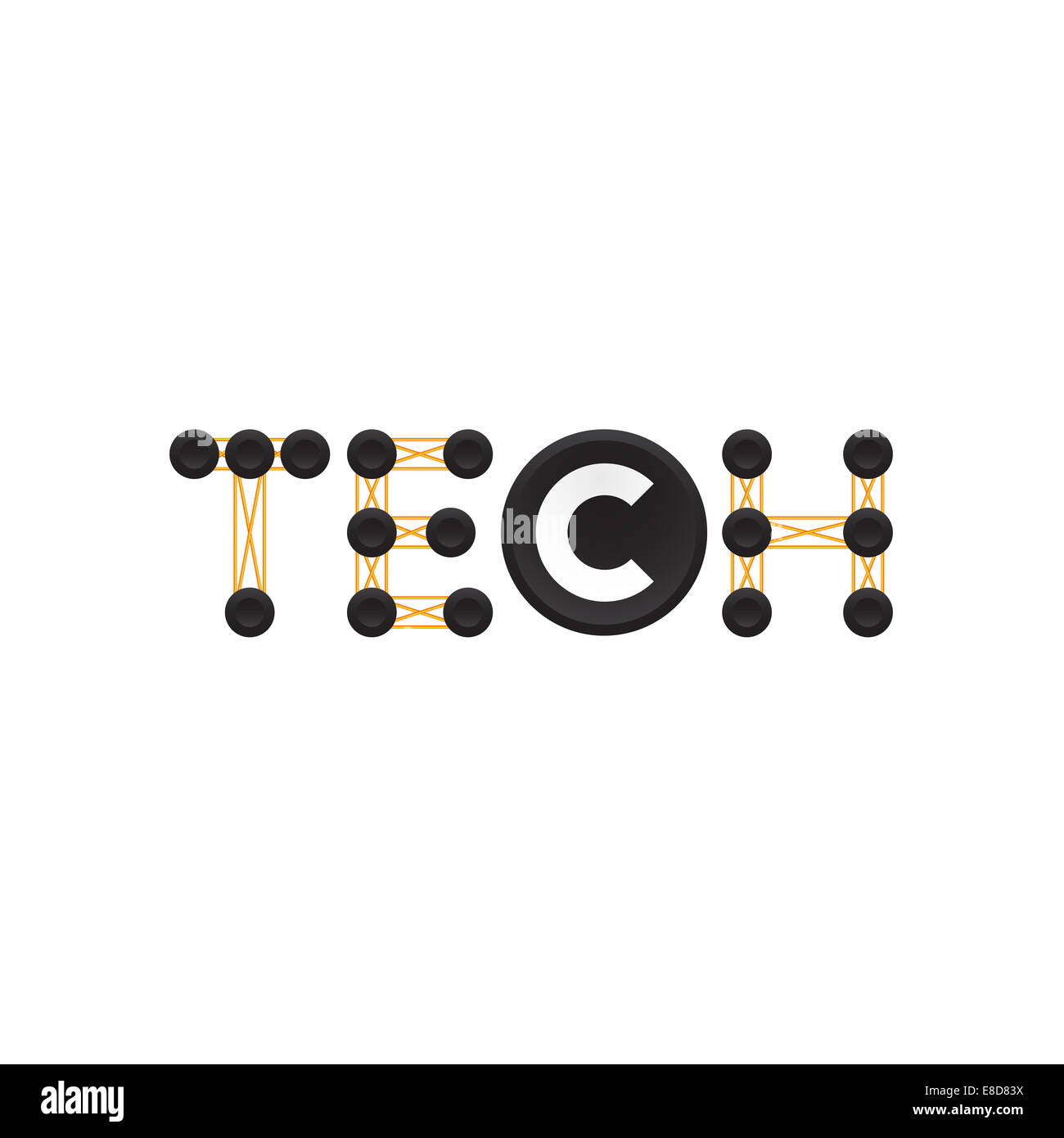 La technologie de pointe, logotype logo vector modèle, symbole icône ...