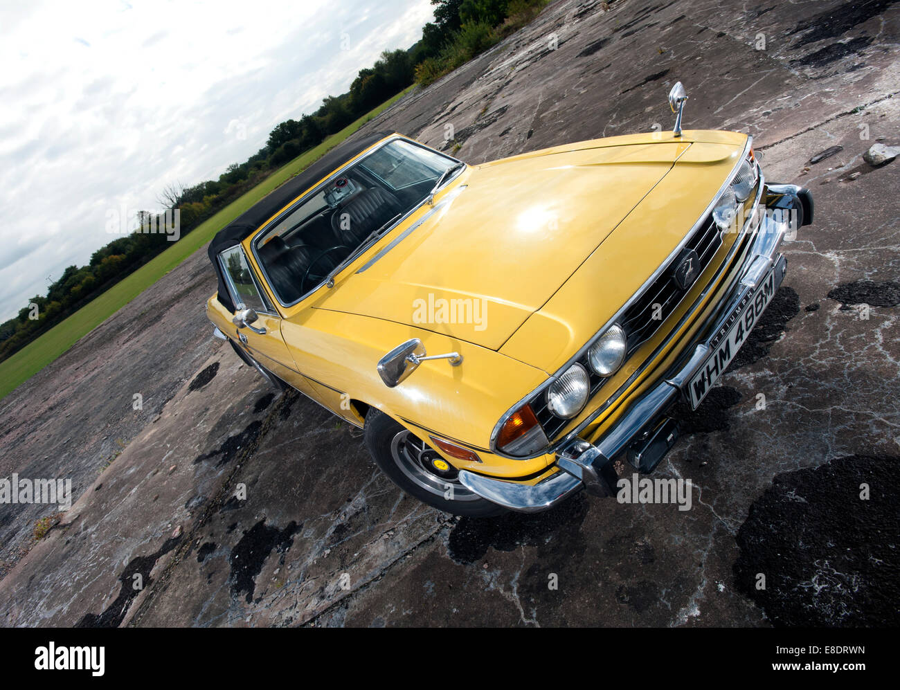 Triumph stag v8 engine Banque de photographies et d’images à haute ...