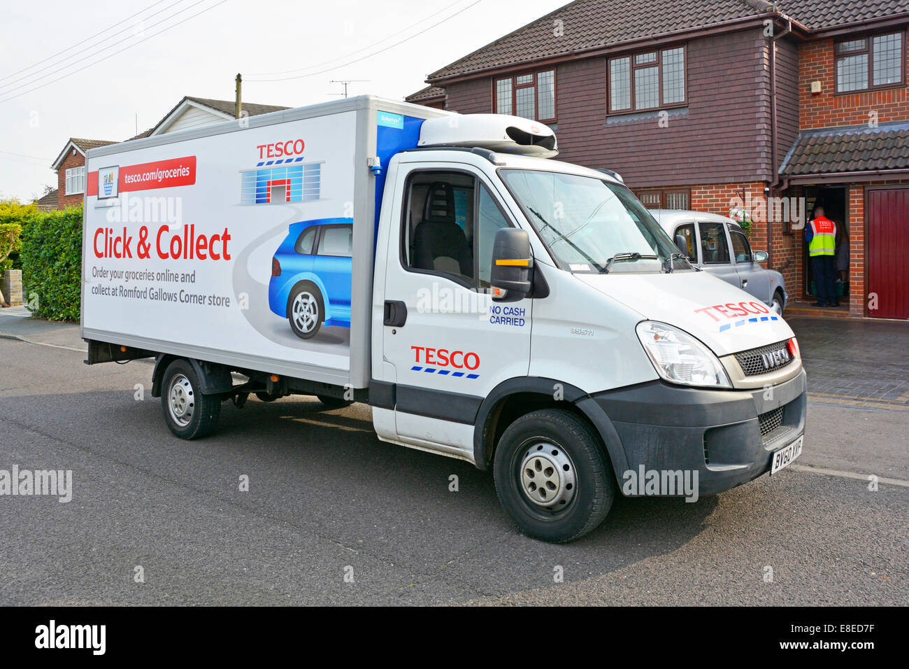 Tesco van Banque de photographies et d’images à haute résolution - Alamy