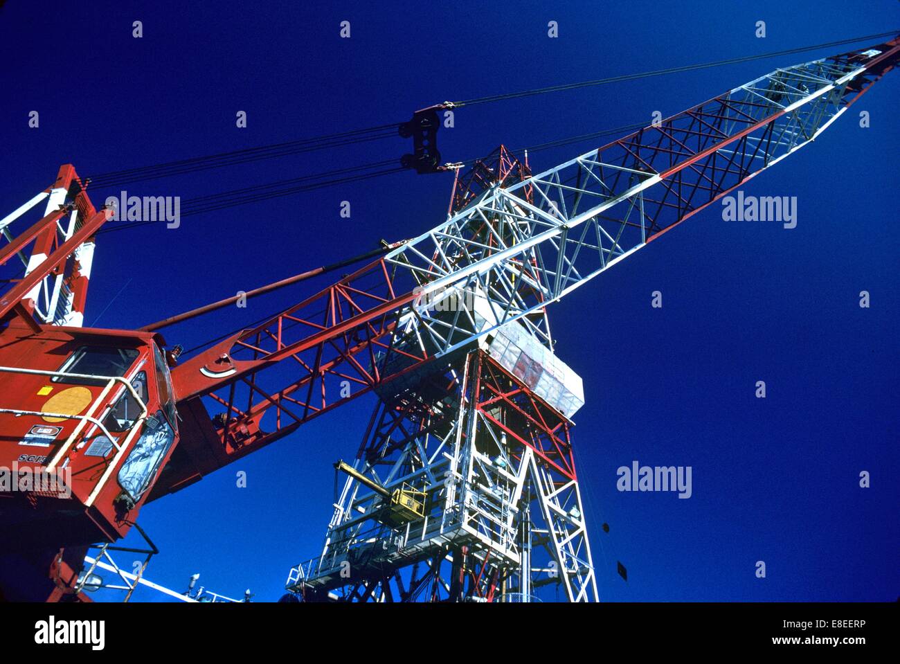 Scotch derrick crane Banque de photographies et d’images à haute ...