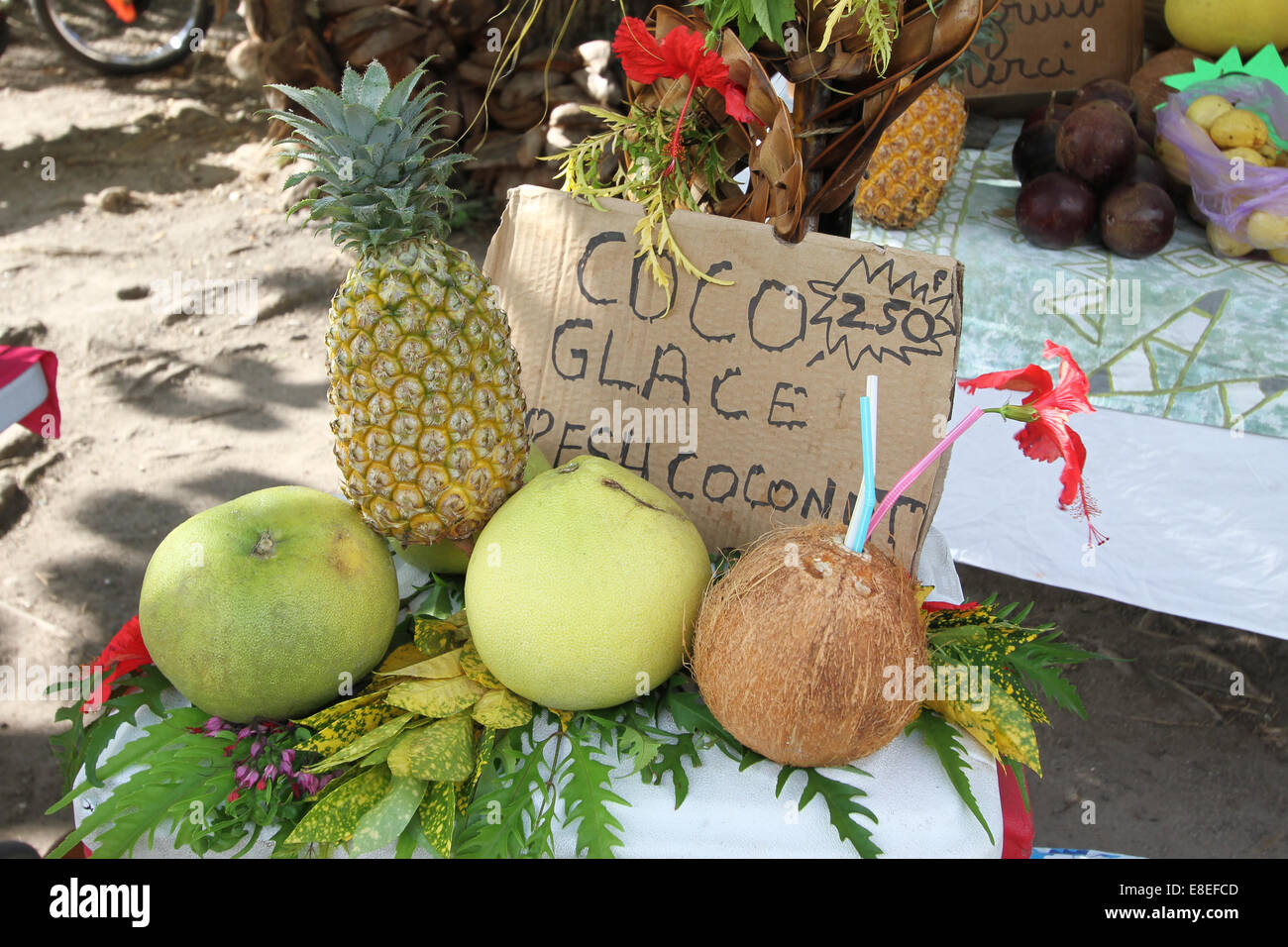 French polynesia bora bora market Banque de photographies et d’images à ...