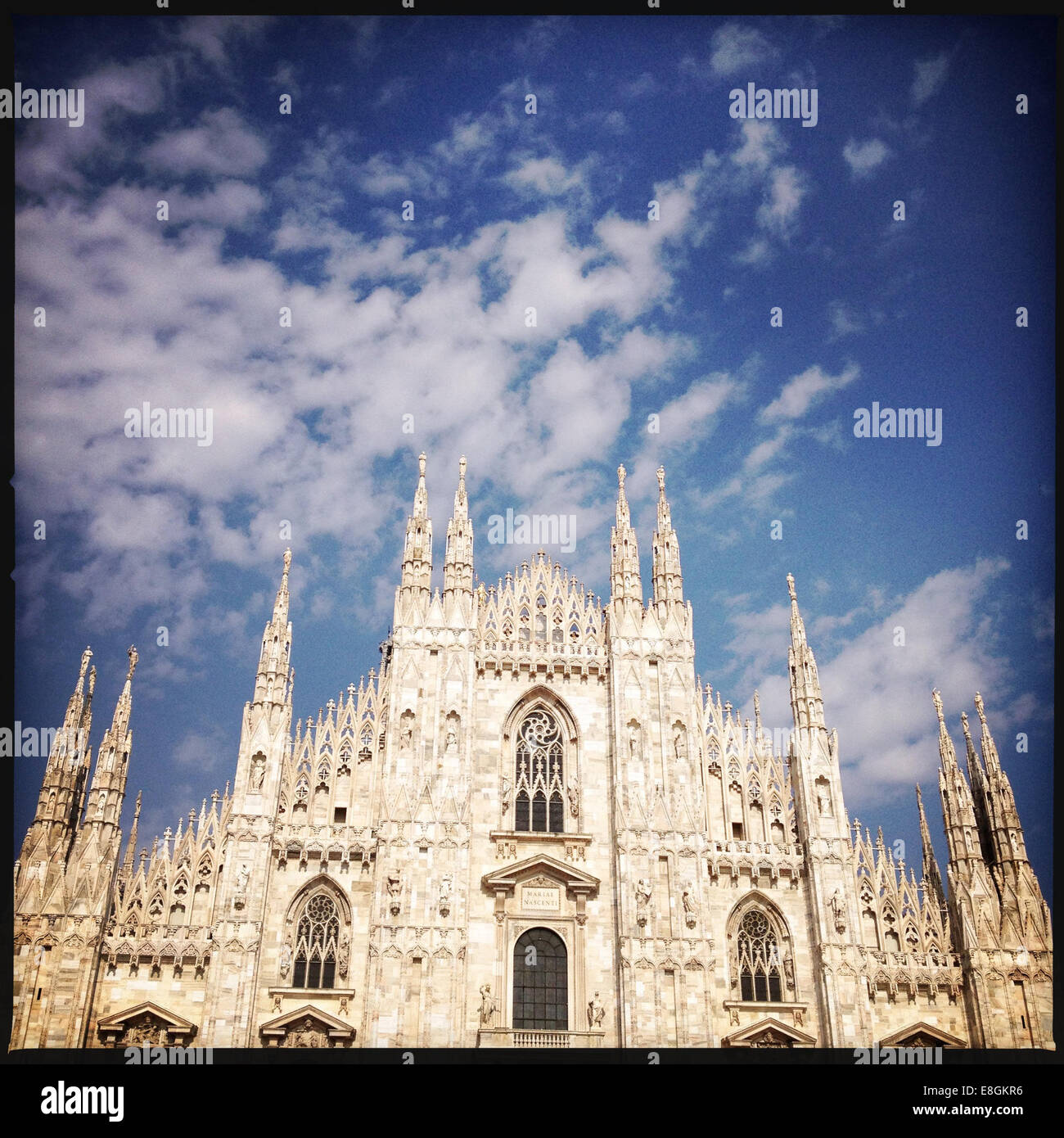 Milan, Lombardie, Italie Le Dôme de Milan Photo Stock - Alamy