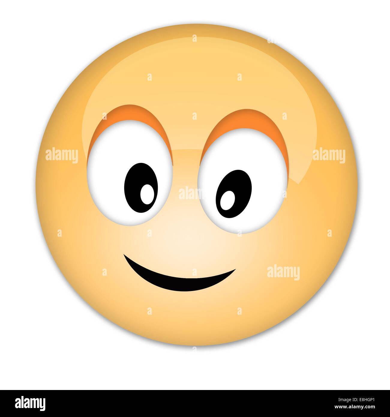 Smiley emoticon facial expression joy Banque d'images détourées - Page ...
