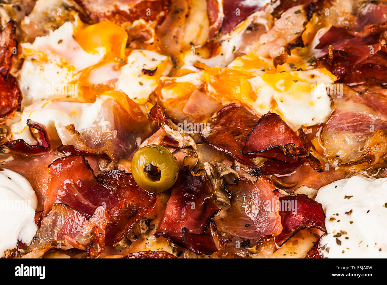 Pizza background Banque de photographies et d’images à haute résolution ...