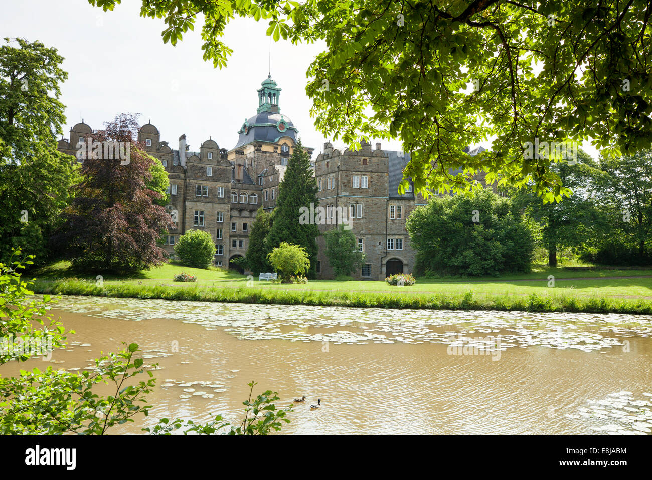 Le château de Bueckeburg Schloss, Rinteln, Basse-Saxe, Allemagne ...
