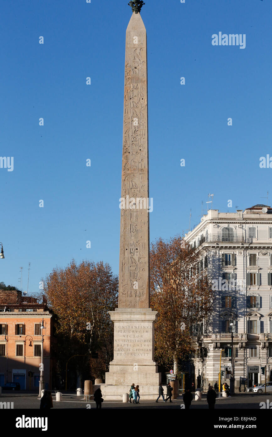 Plus grand obélisque à Rome et le plus grand obélisque égyptien antique ...
