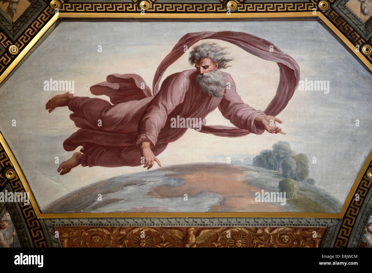 Dieu créant le ciel et la terre Banque de photographies et d’images à ...