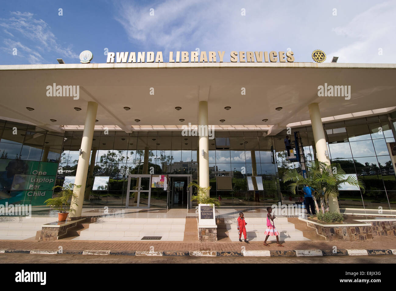 RWANDA, KIGALI : Grande nouvelle bibliothèque dans le centre-ville pour ...