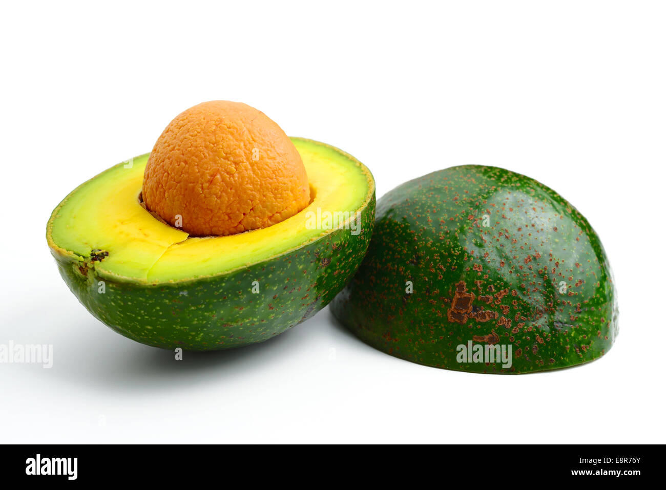 Avocat vert et jaune Banque de photographies et d’images à haute ...