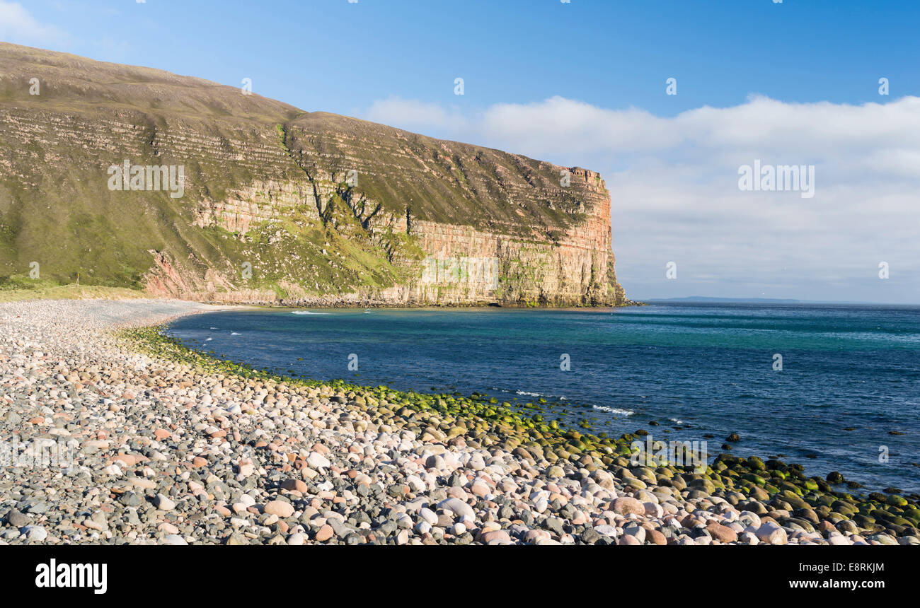 Rackwick Bay Beach, Hoy island, îles Orcades, en Écosse. Tailles ...