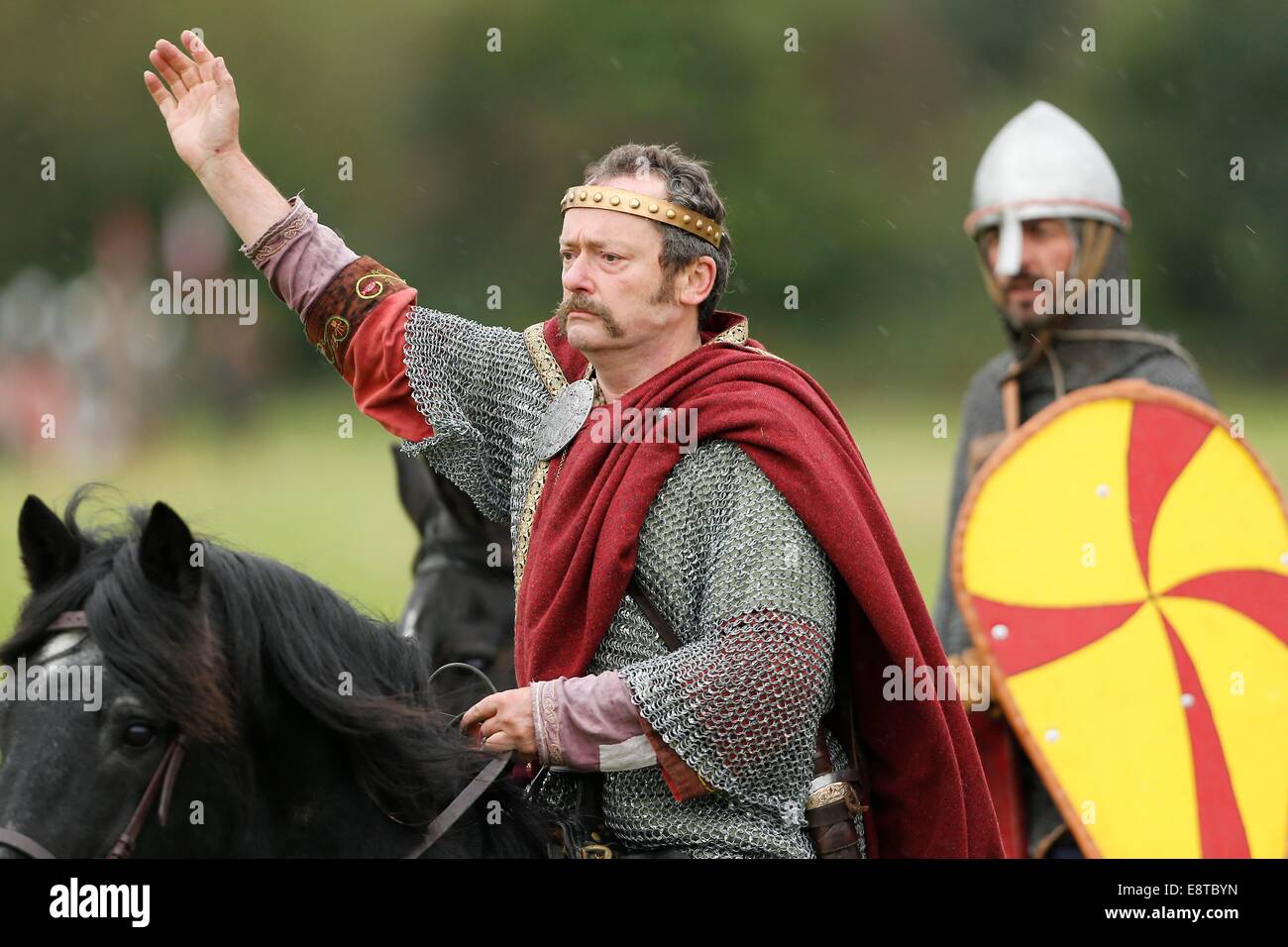 Bataille De La Hastings Reconstitution Banque d'image et photos - Alamy