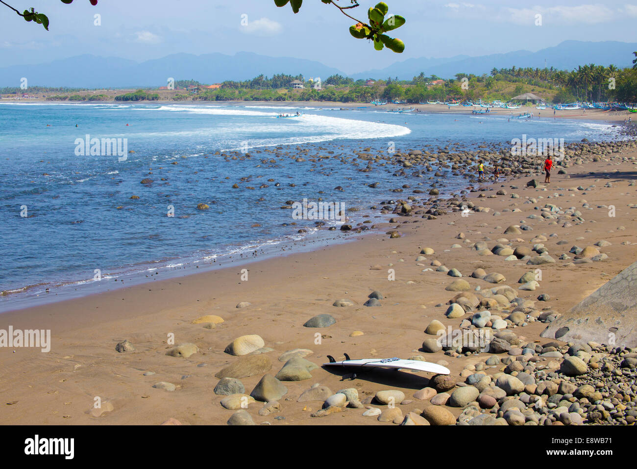 Medewi beach bali indonesia Banque de photographies et d’images à haute ...