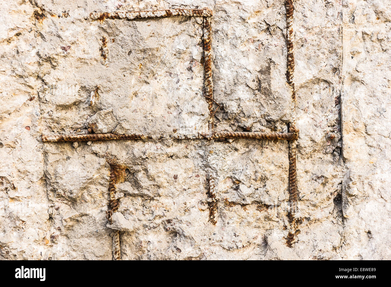 La texture de la structure en béton blindé décomposé Photo Stock - Alamy