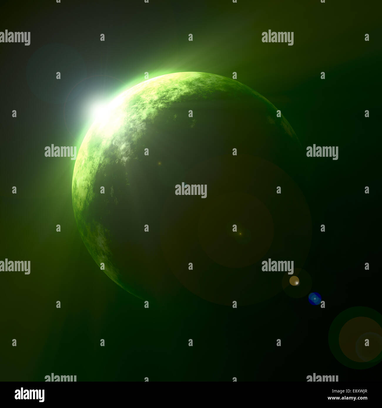 La planète verte Banque de photographies et d’images à haute résolution ...