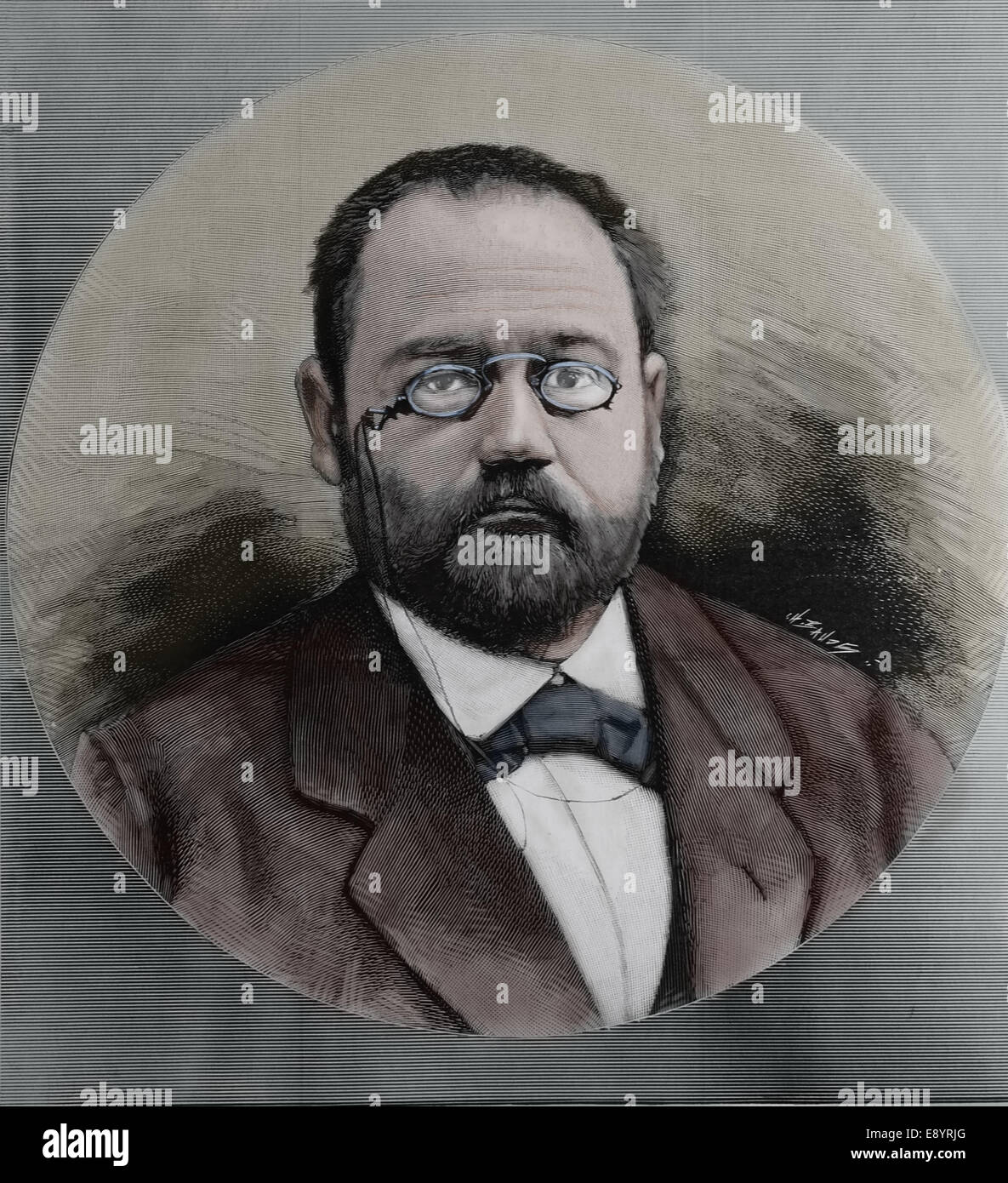 écrivain français du 19ème siècle Banque de photographies et d’images à ...