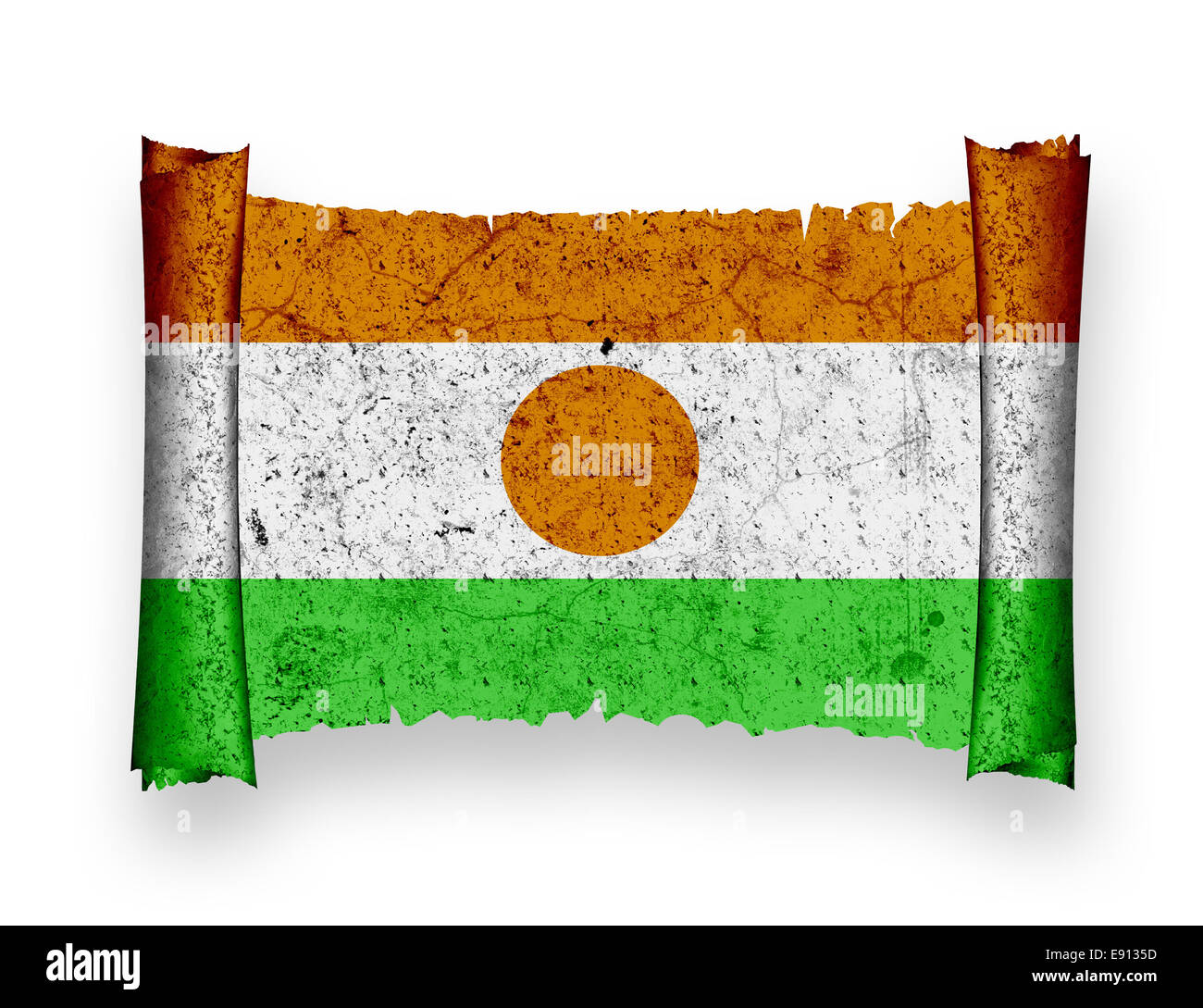 Drapeau du niger Banque de photographies et d’images à haute résolution ...