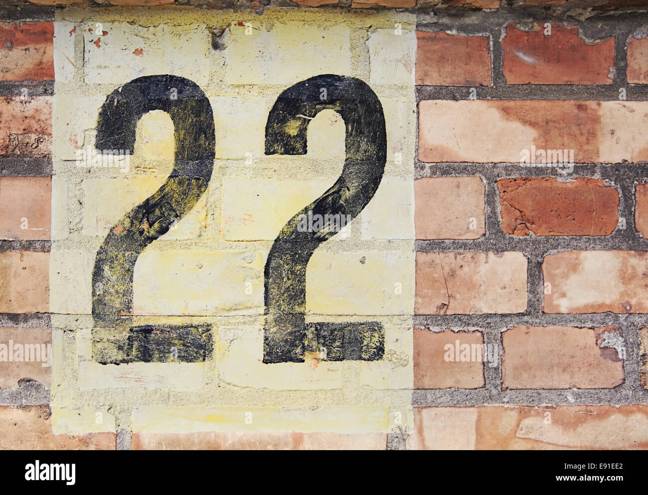 Number 22 Banque de photographies et d’images à haute résolution - Alamy