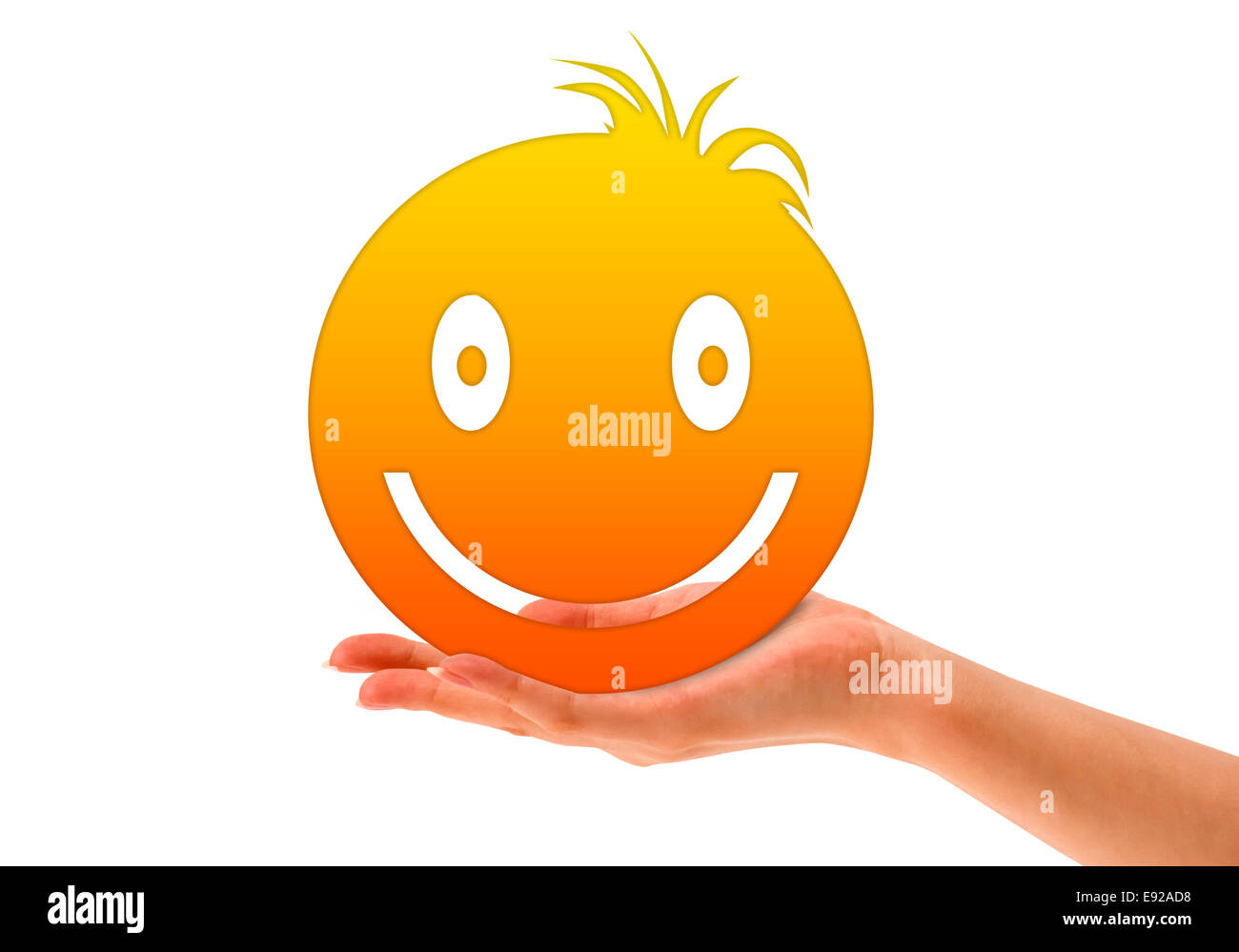 Happy smiley faces Banque de photographies et d’images à haute ...
