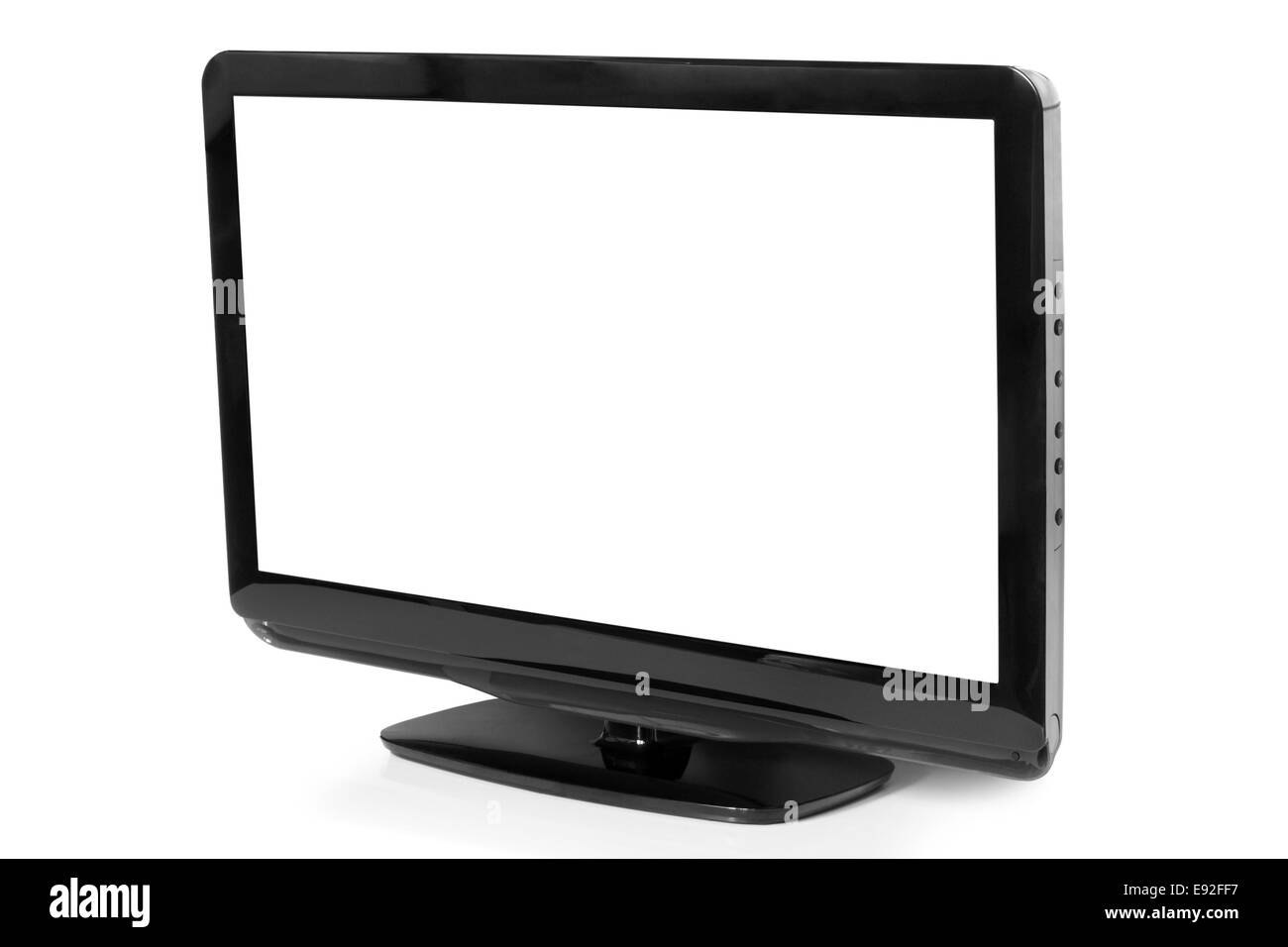 écran plat Banque d'images noir et blanc - Alamy