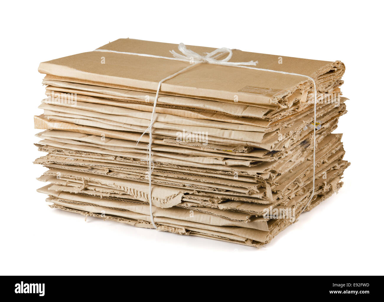Bundle garbage waste paper paper Banque de photographies et d’images à ...