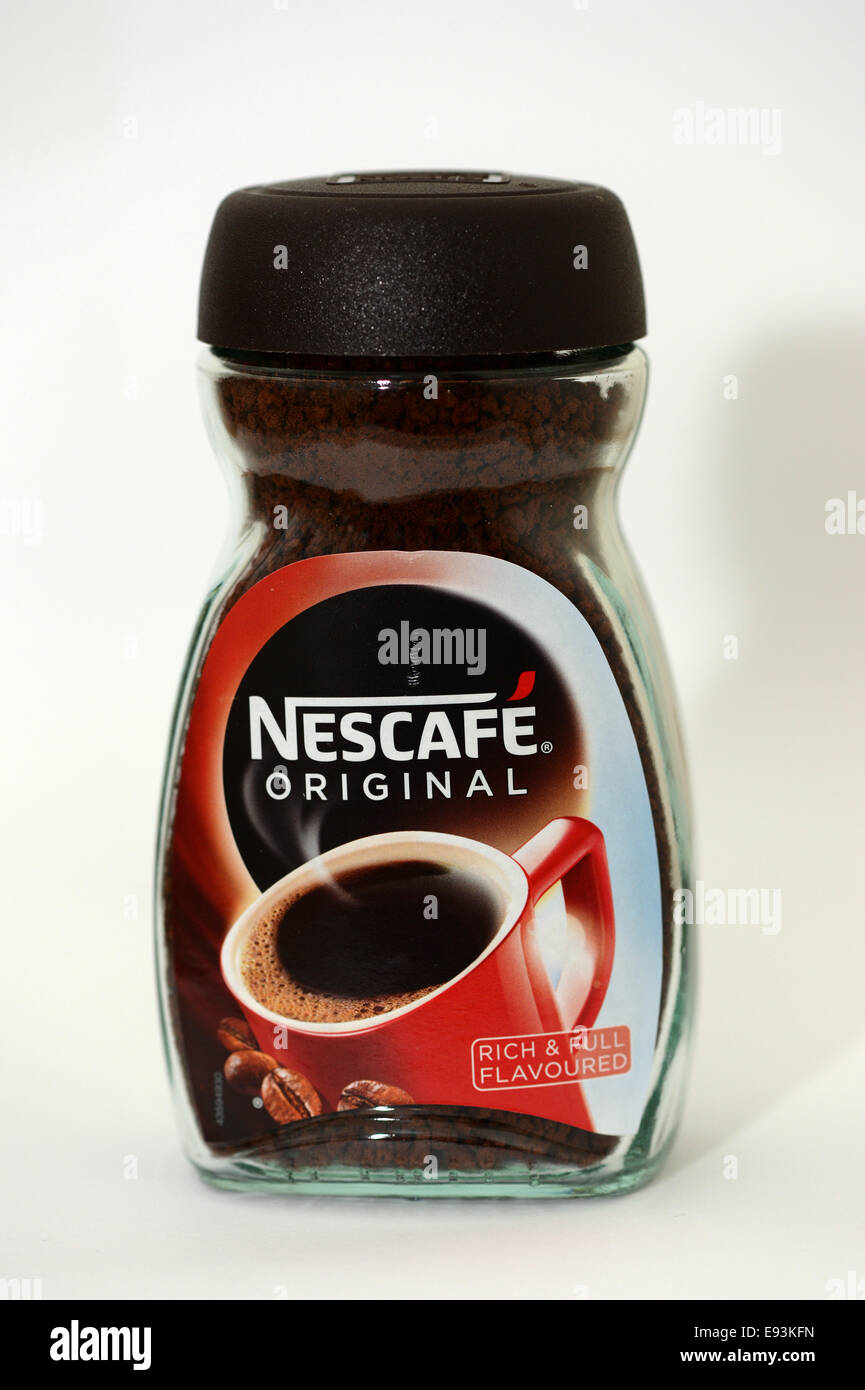 Nescafe jar Banque de photographies et d’images à haute résolution - Alamy