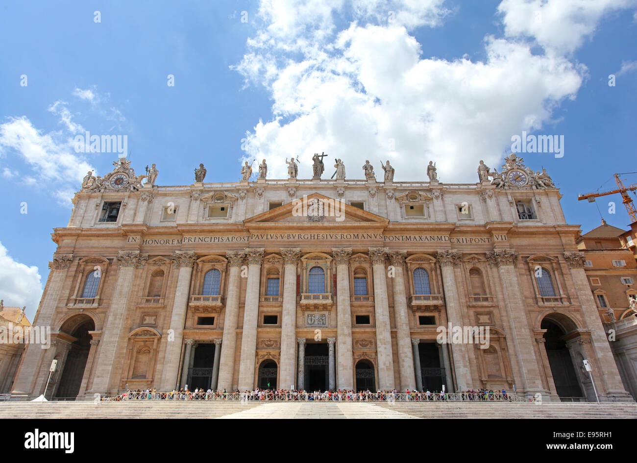 Basilique saint pierre panoramique Banque de photographies et d’images ...