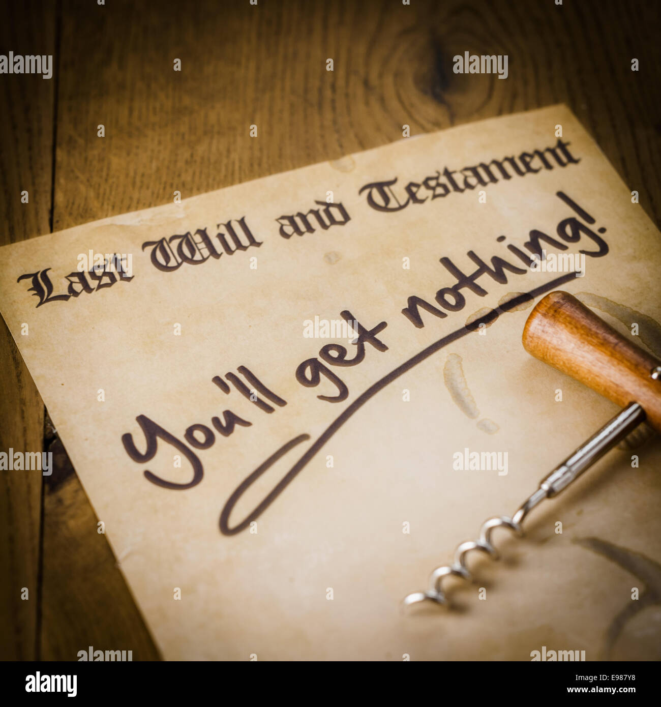 Message humoristique Banque de photographies et d’images à haute ...