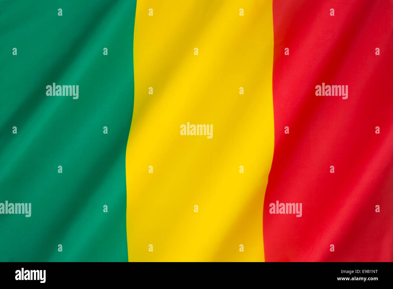 Drapeau du mali Banque de photographies et d’images à haute résolution ...