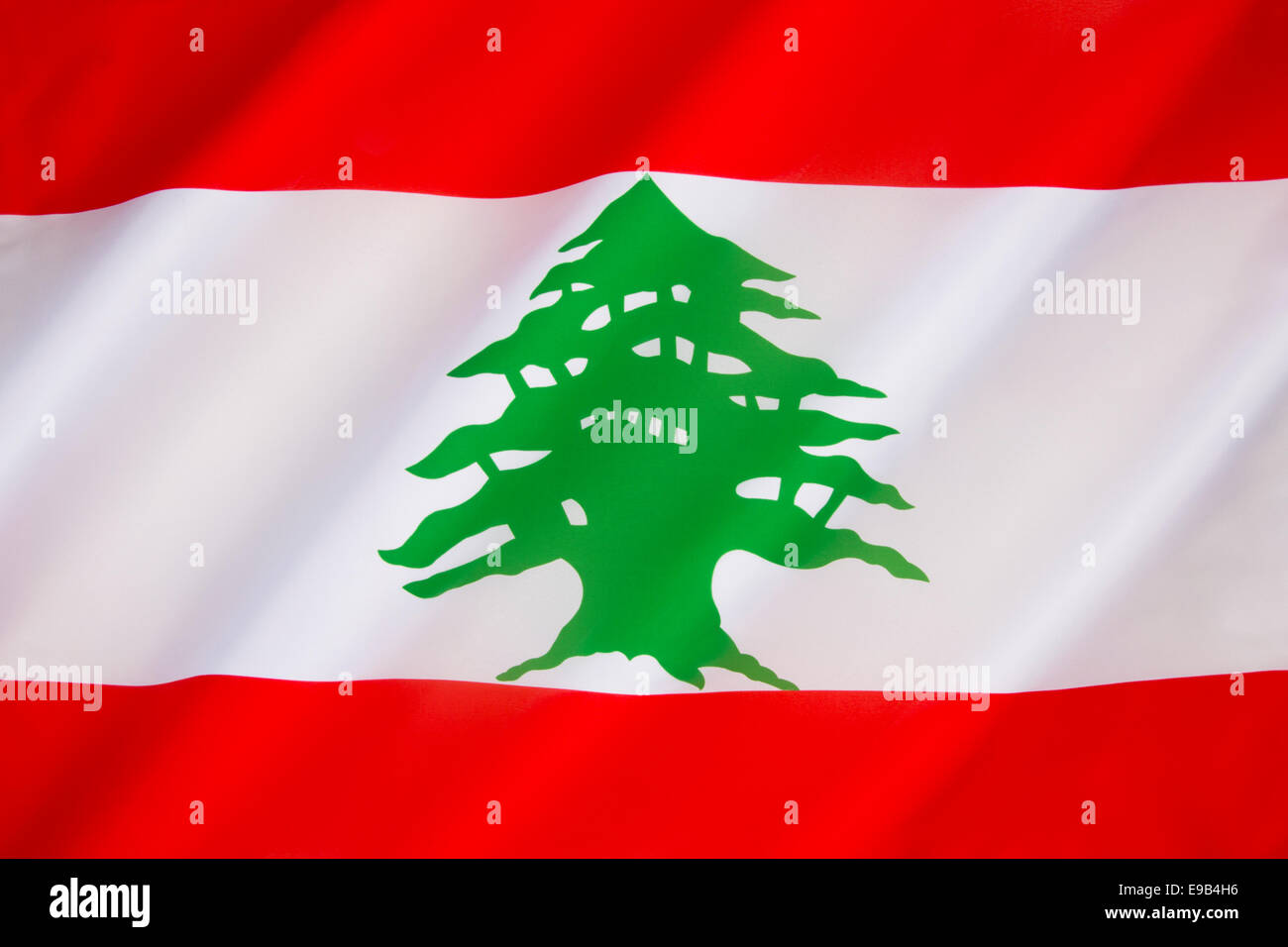 Drapeau nation national symbolique couleurs pays liban Banque de photographies et d’images à ...