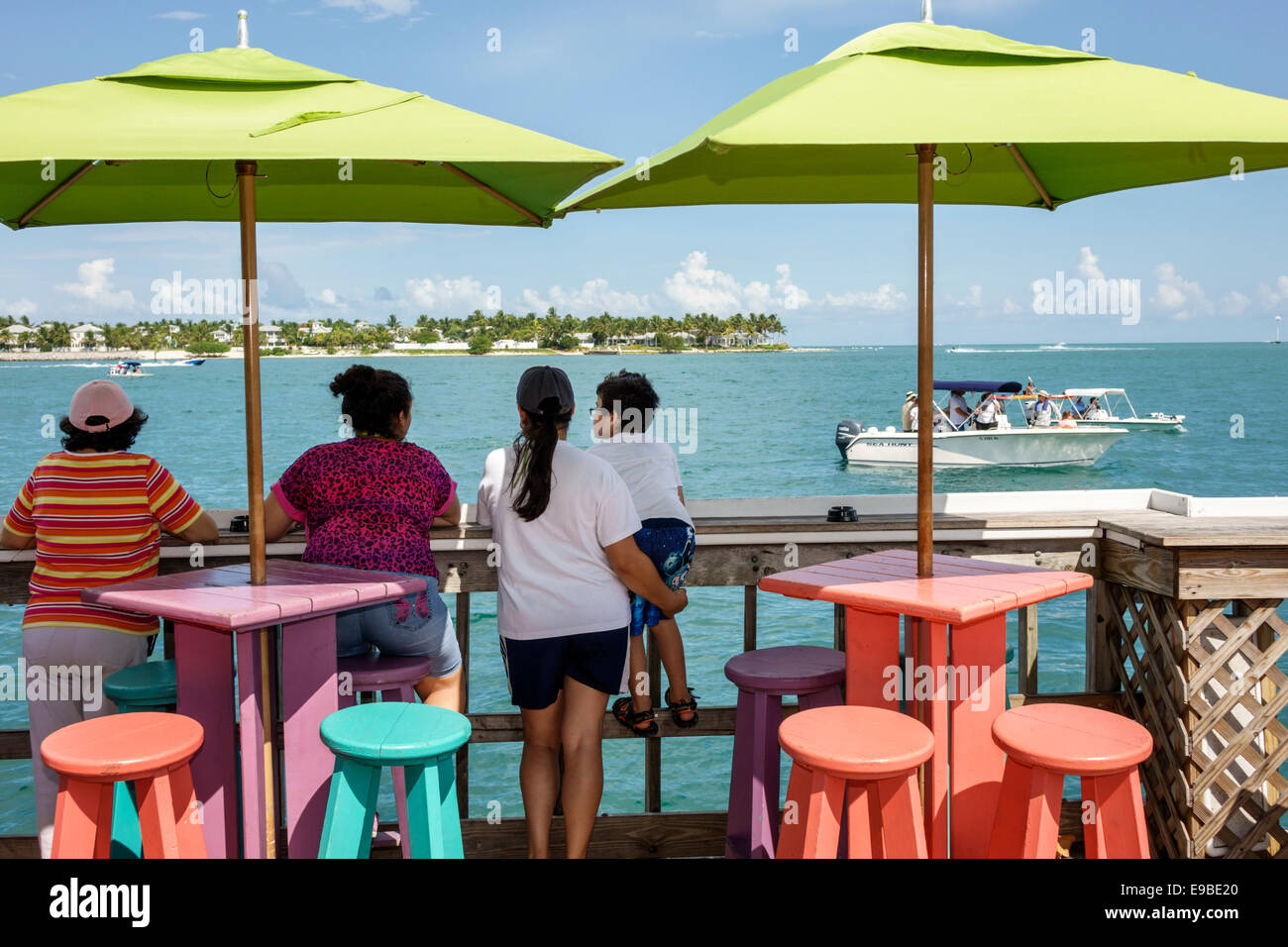 Key West Florida, Keys Sunset Key, Gulf of Mexico, Sunset Pier ...
