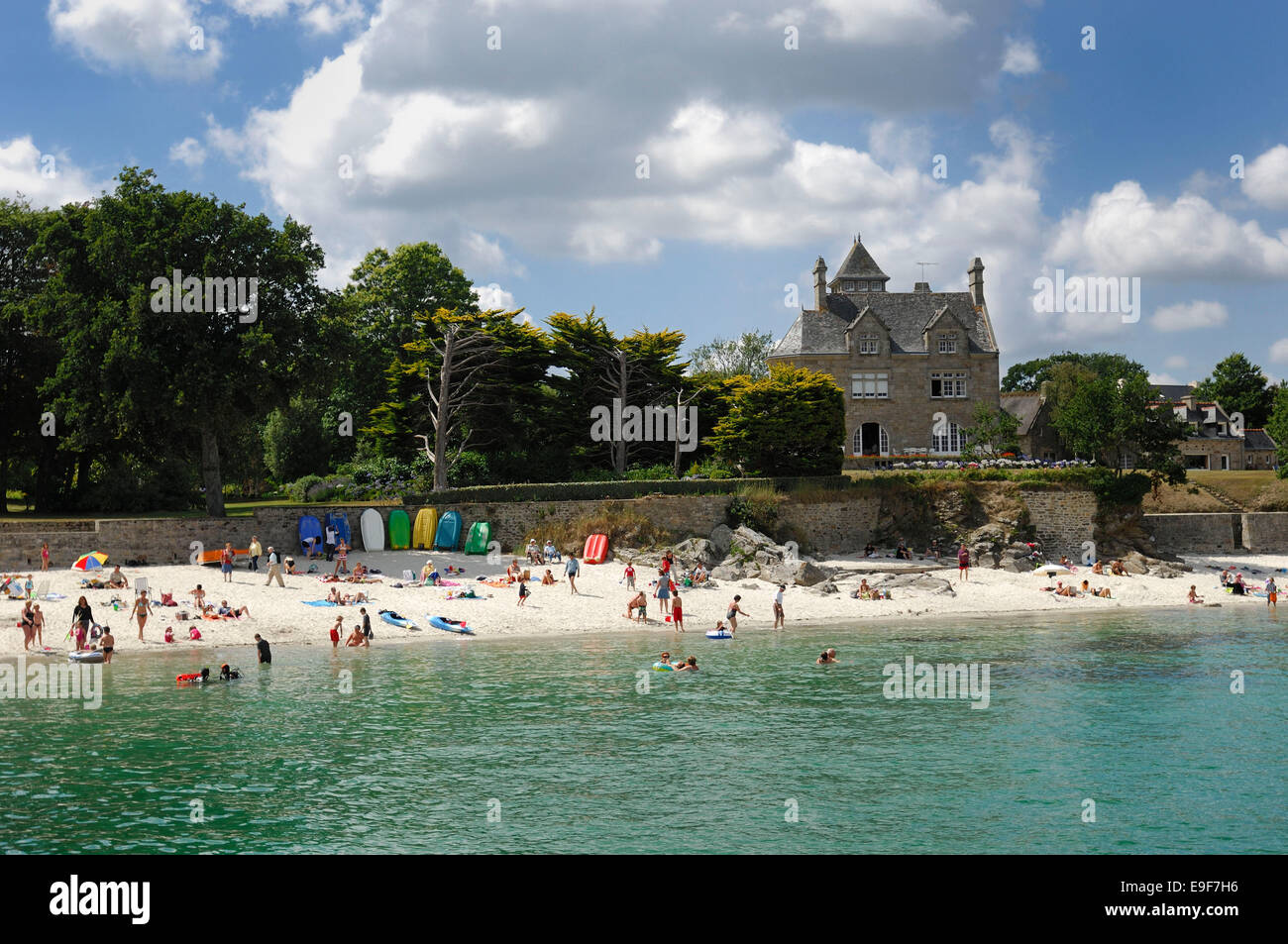Fouesnant (Bretagne) : 'plage les oiseaux' plage de Beg Meil Photo ...