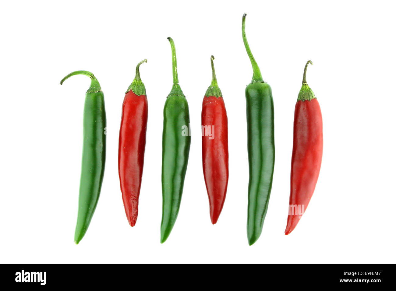 Gros piments rouges Banque d'images détourées - Alamy