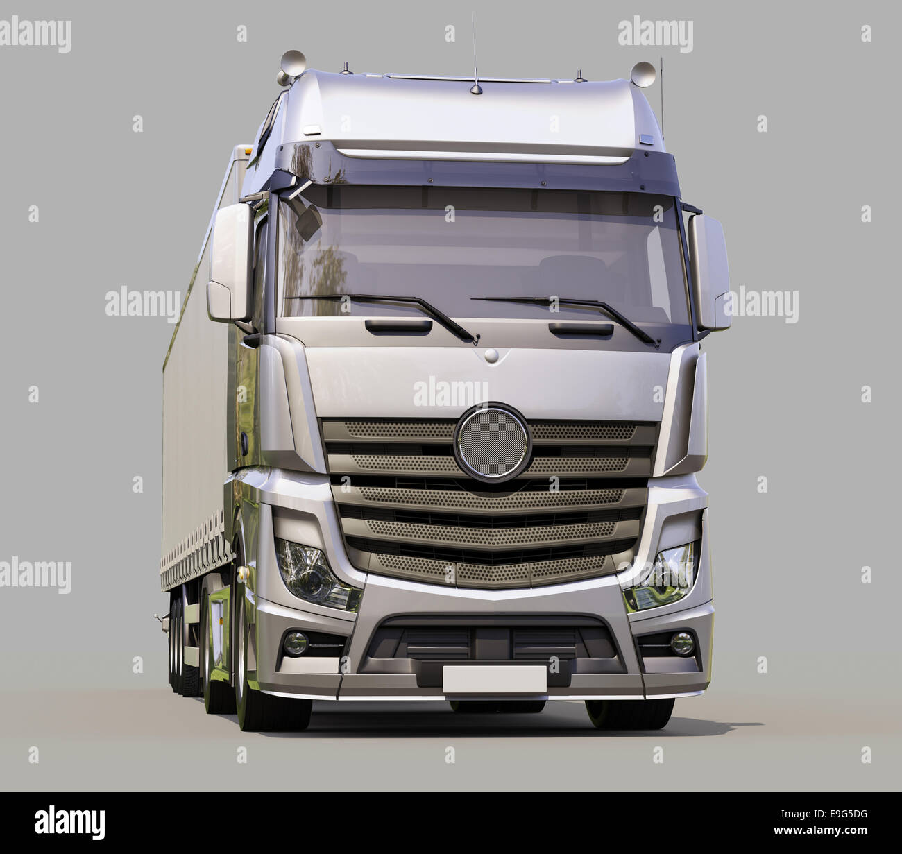 Remorque camion camion semi remorque semi remorque Banque de ...