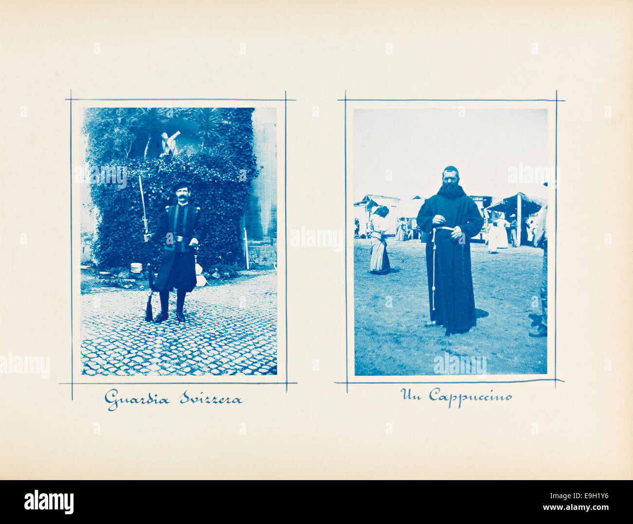 Un moine capucin Banque de photographies et d’images à haute résolution ...