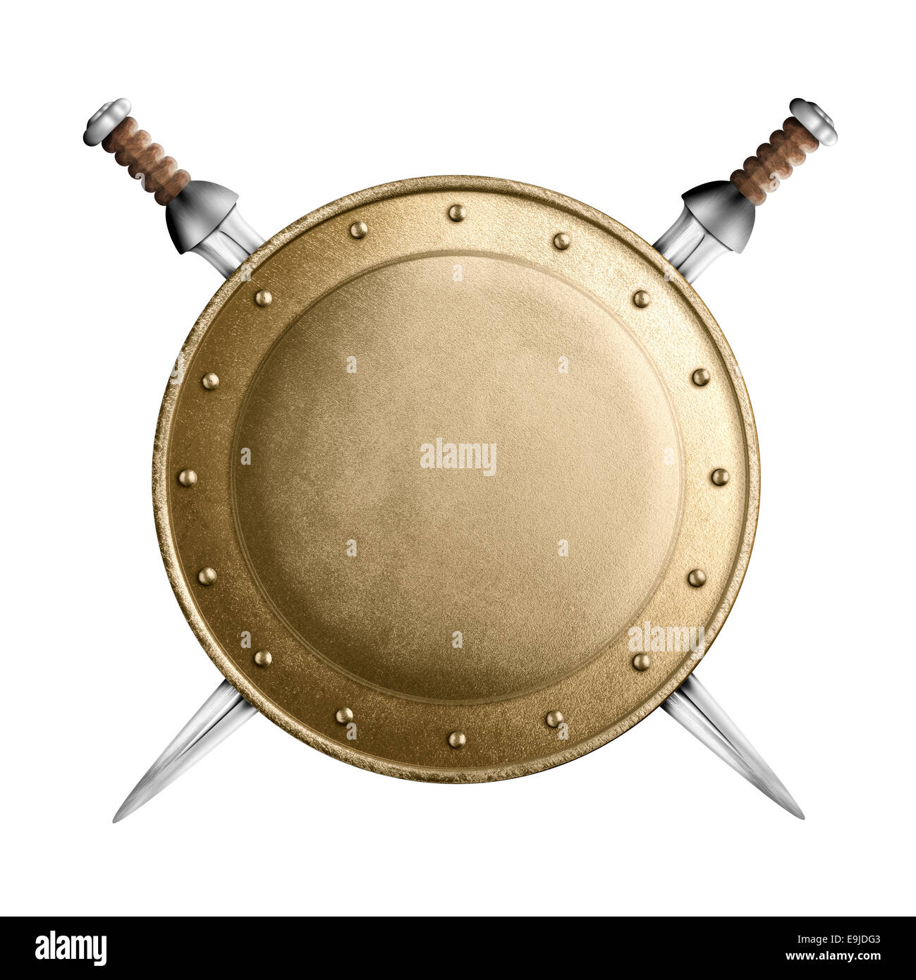 Bouclier en bronze Banque de photographies et d’images à haute résolution - Alamy